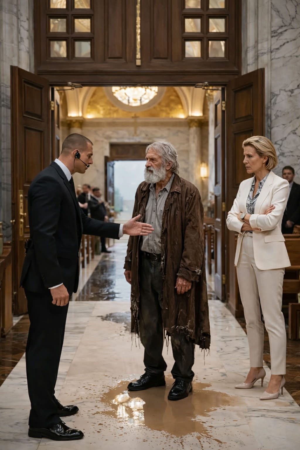 Sir, you cannot enter here in this state, said the security guard in a ...
